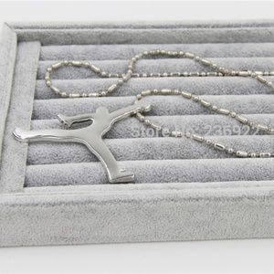 Accessories | 33 Jordan Jump Man Silver Chain Necklace | Poshmark